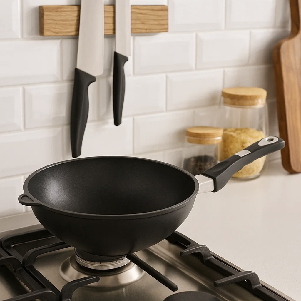 30% off on AMT 28cm Wok with Long Handle | OneDayOnly