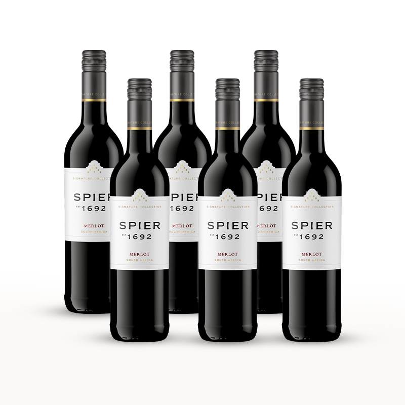 10% off on Spier 6x Signature Merlot 2024 | OneDayOnly