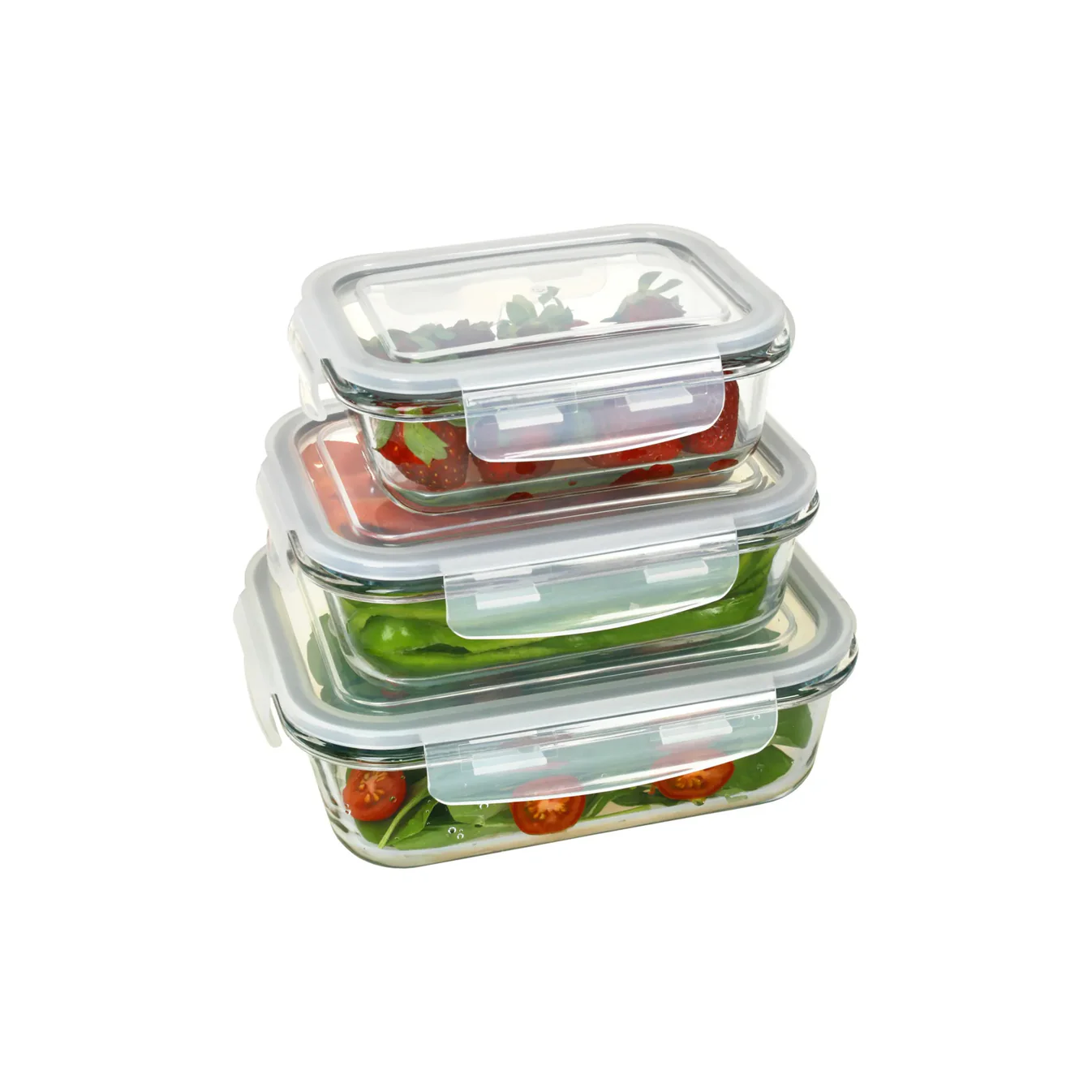 26% off on Aqua 6-Piece Glass Containers | OneDayOnly