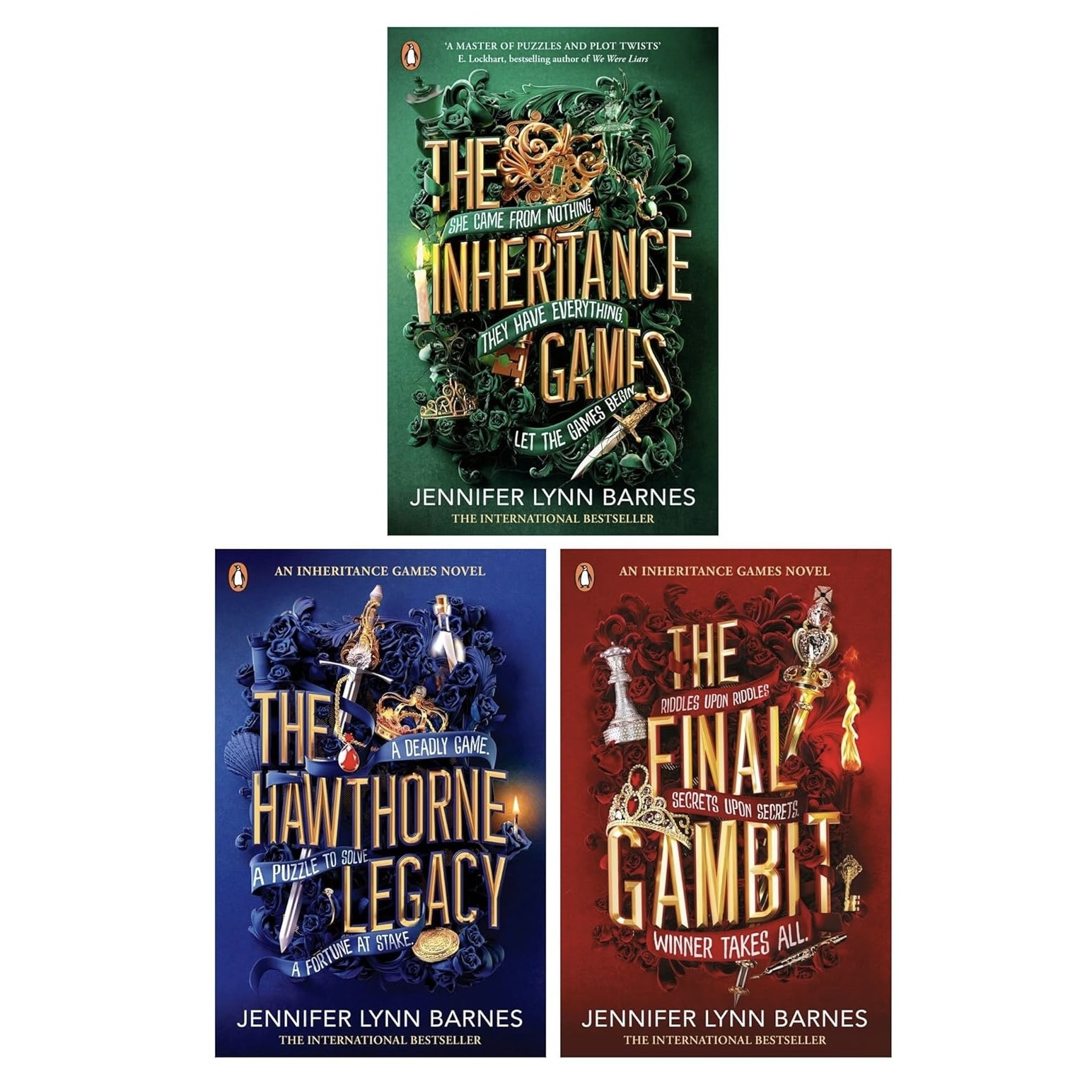 44% off on The Inheritance Games Trilogy | OneDayOnly