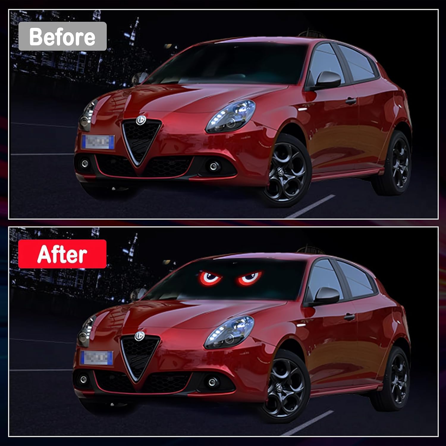 43% off on Dynamic Devil Eyes Car LED Light | OneDayOnly