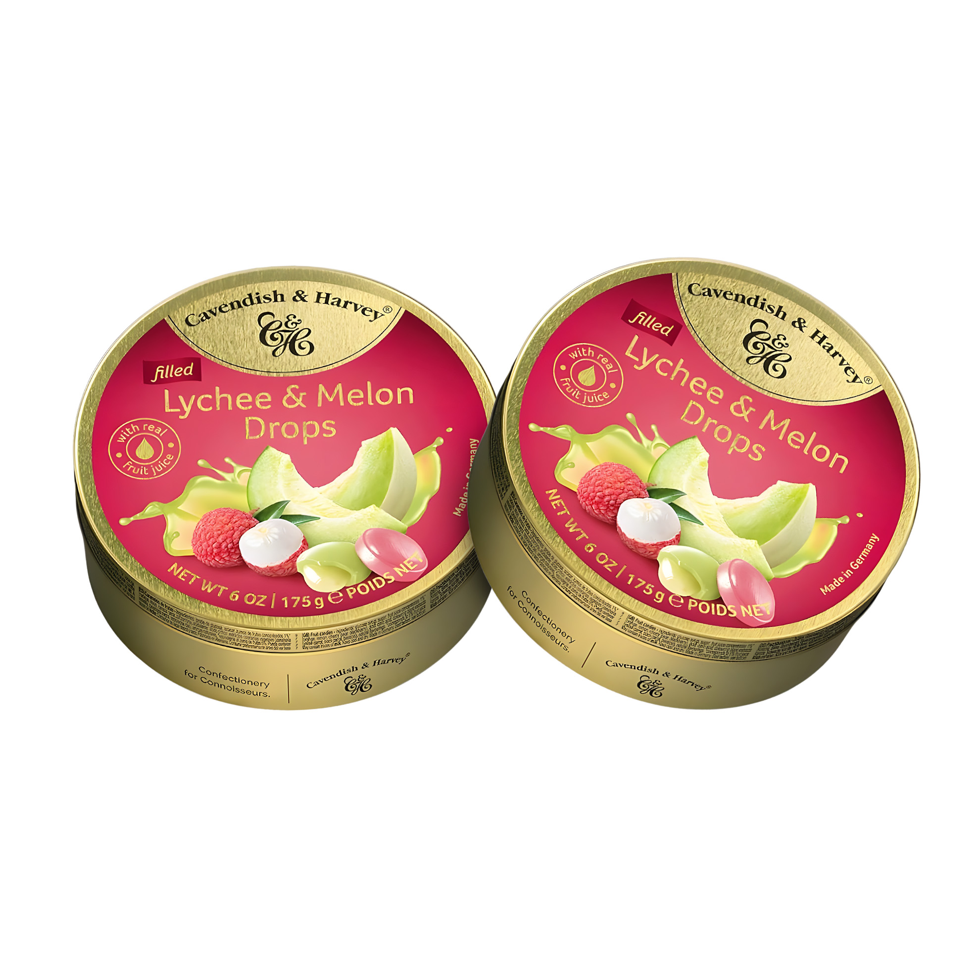 19% off on 2x 175g Lychee and Melon Fruit Drops | OneDayOnly