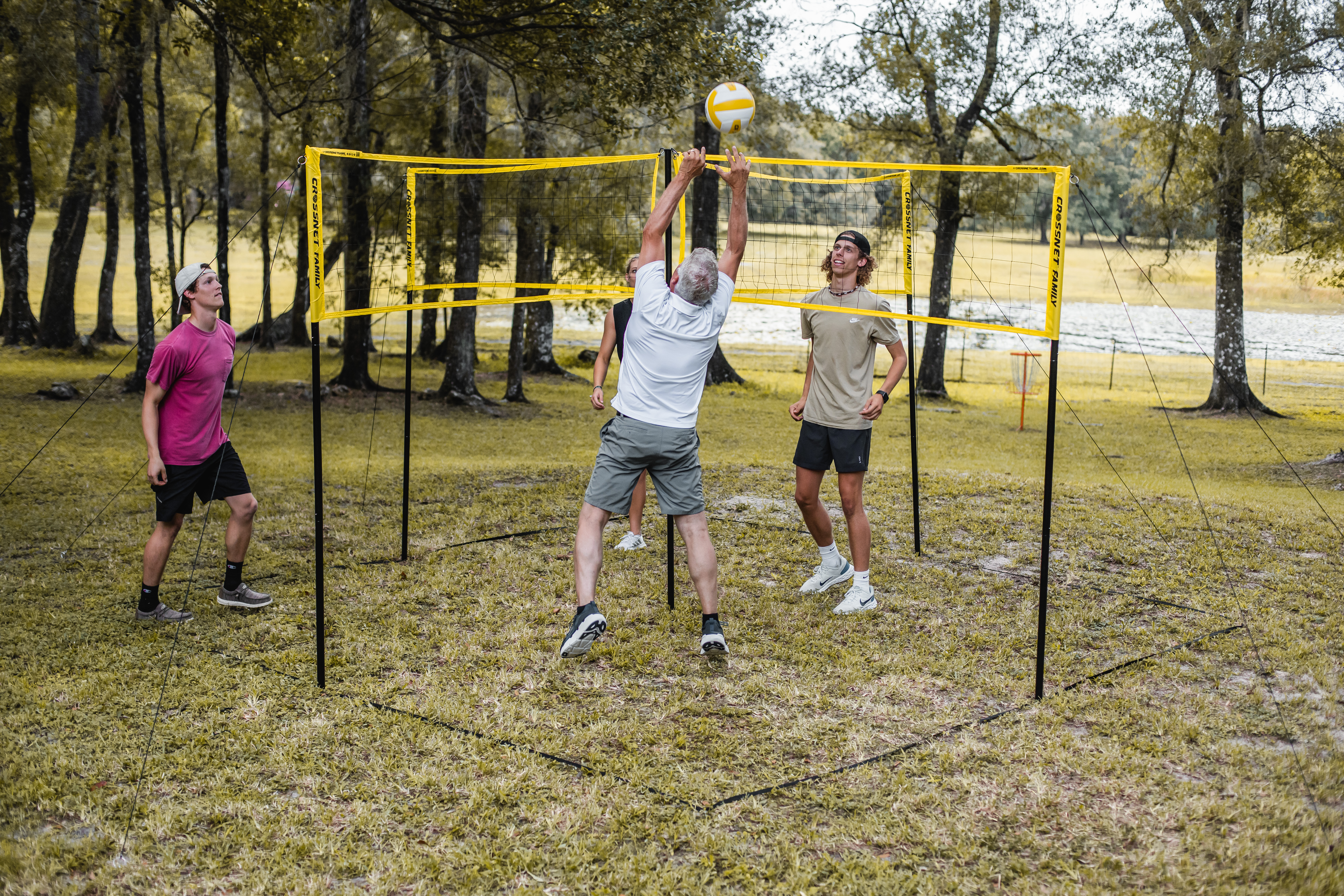 25% off on Crossnet 4-Square Volley Ball Net | OneDayOnly