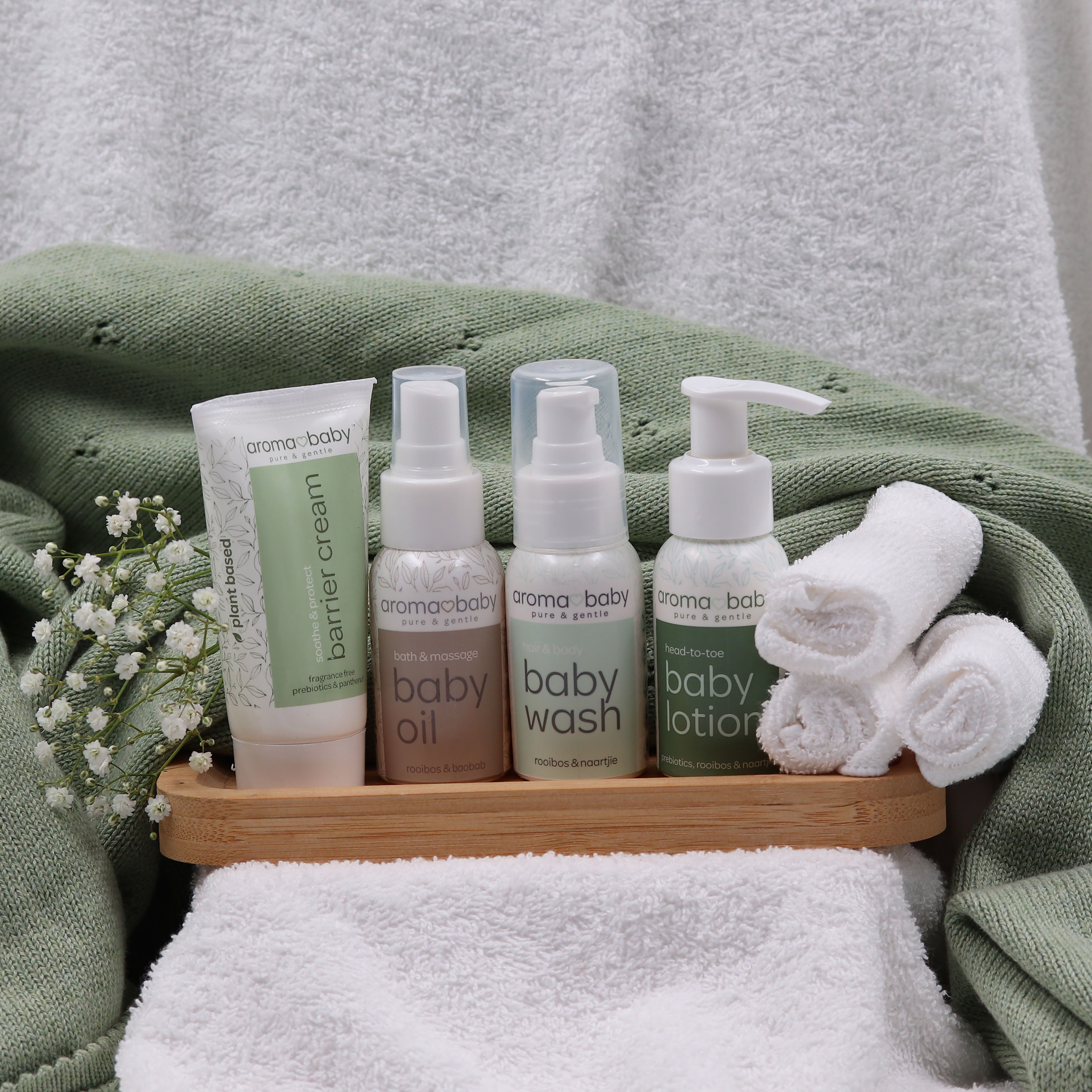 20% off on Aroma Baby 4-Piece Baby Care Set | OneDayOnly