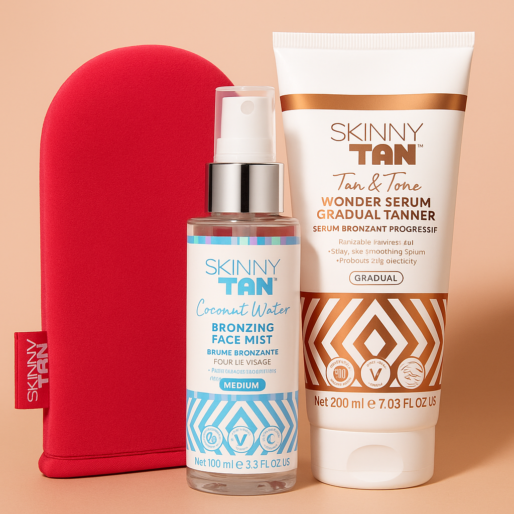 45% off on Skinny Tan 4-Piece Tanning Bundle | OneDayOnly