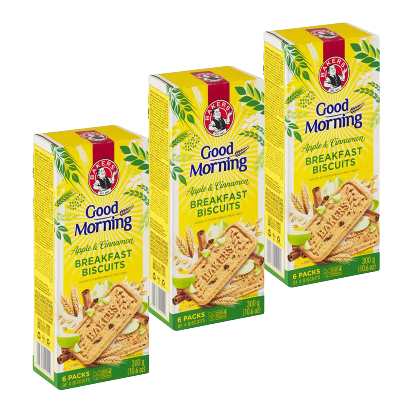 26% off on Bakers 3x 300g Good Morning Biscuits | OneDayOnly