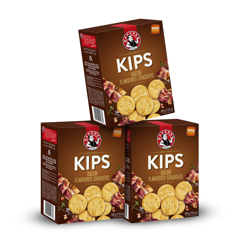 34% off on Bakers 3x 200g Kips Crackers | OneDayOnly