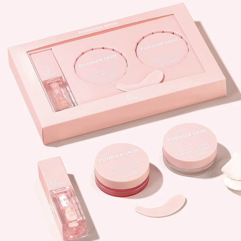 38% off on Pudaier 3-Piece Lip Treatment Set | OneDayOnly