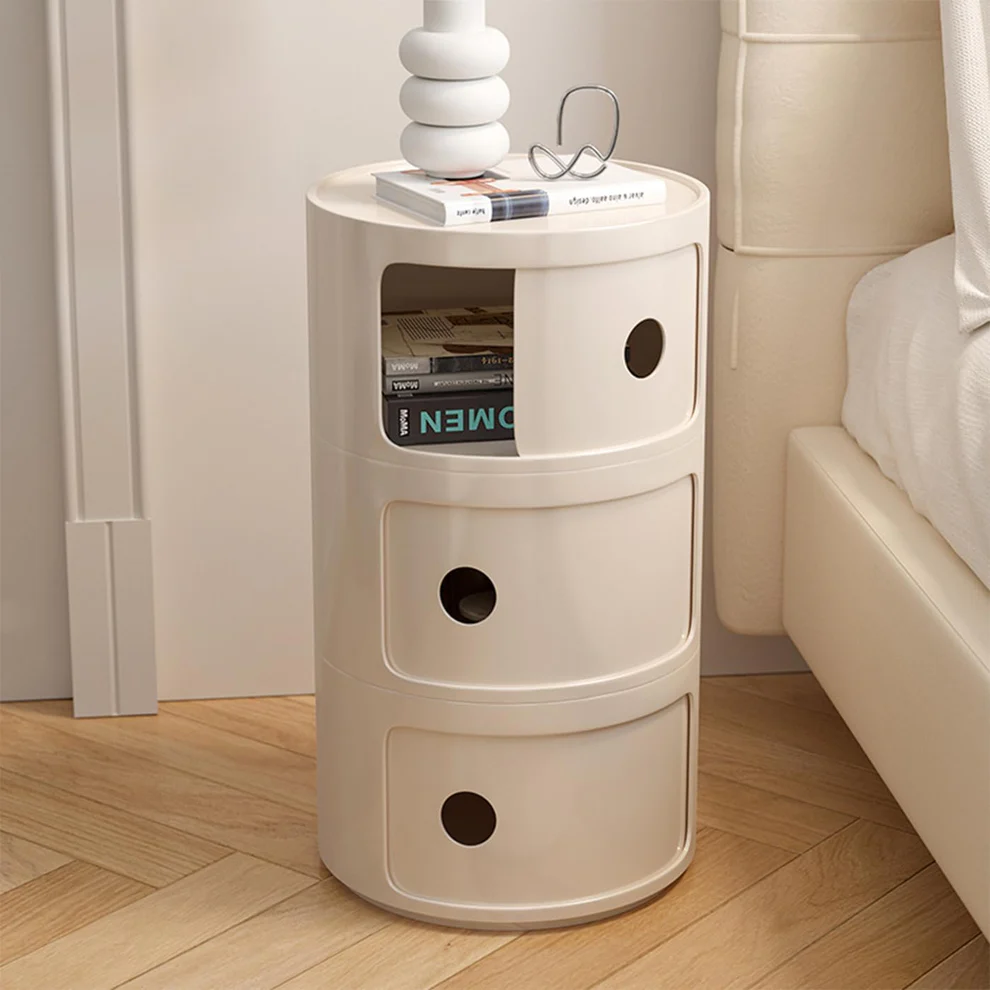 40% off on 3-Tier Detachable Round Nightstand | OneDayOnly