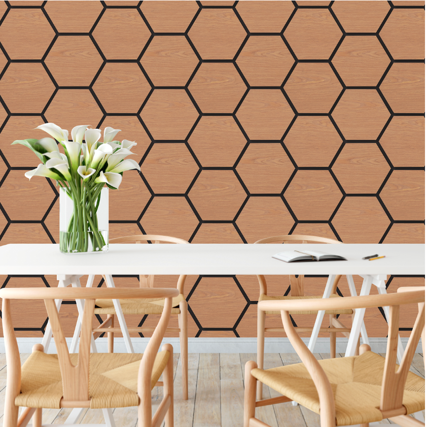 54% off on 4x Hexagon Soundproof Wall Panels | OneDayOnly