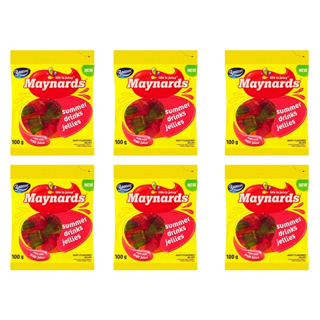 Maynards 6x 100g Sweet Flavour Jelly Gums | OneDayOnly