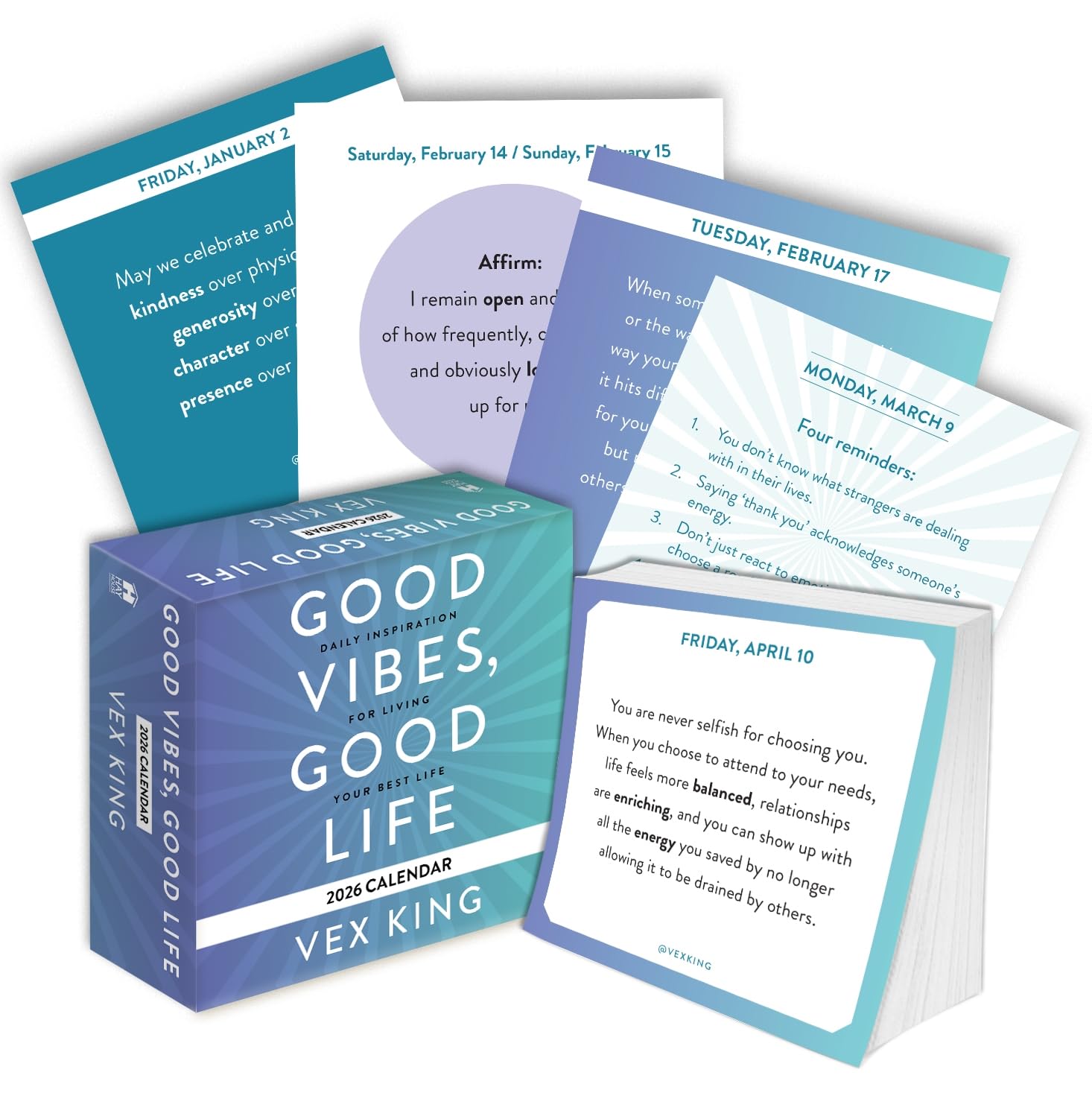 33% off on Good Vibes Good Life 2026 Calendar | OneDayOnly
