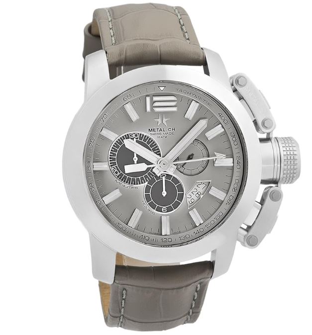 31% off on Men's Grey Leather Watch | OneDayOnly