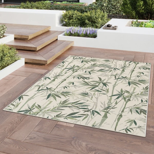 54% off on Star Indoor/Outdoor Floral Rug | OneDayOnly