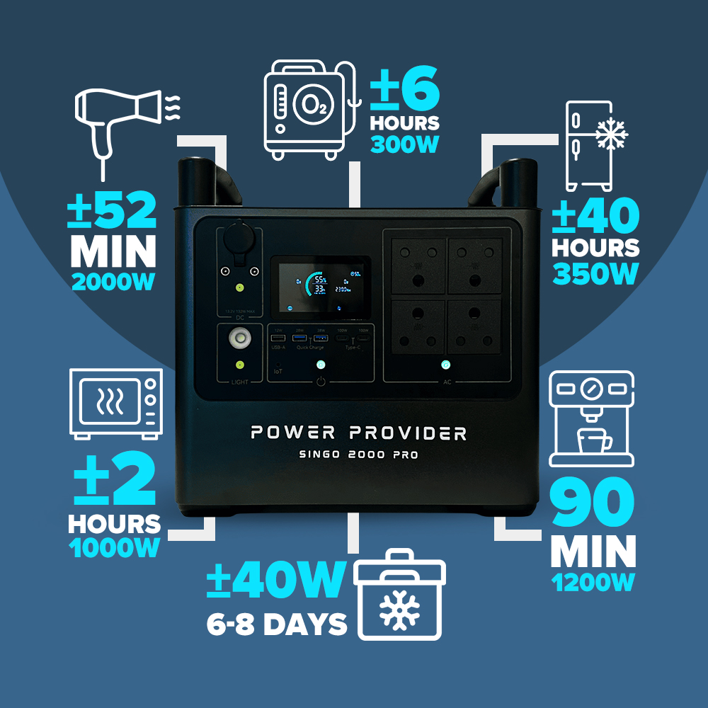 42% off on 2000W Pro Portable Power Station | OneDayOnly