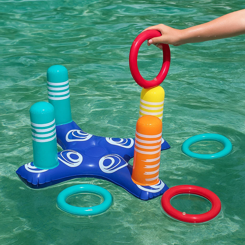 34% off on Inflatable Ring Toss with Pump | OneDayOnly