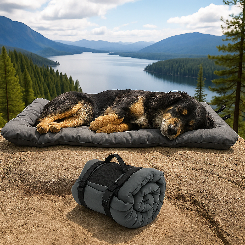 34% off on Luxe Pet Portable Roll-Up Dog Mat | OneDayOnly