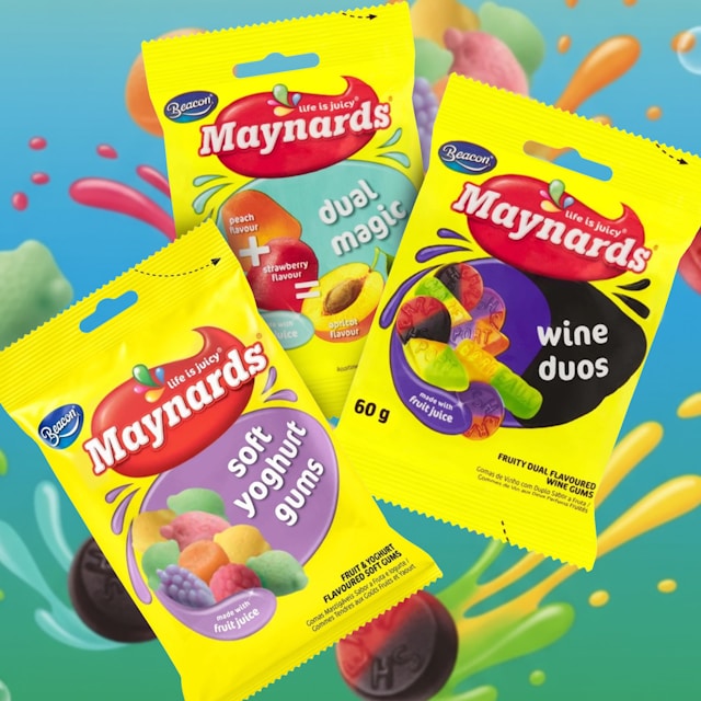 Maynards 6x 60g Fruity Flavoured Jelly Gums | OneDayOnly