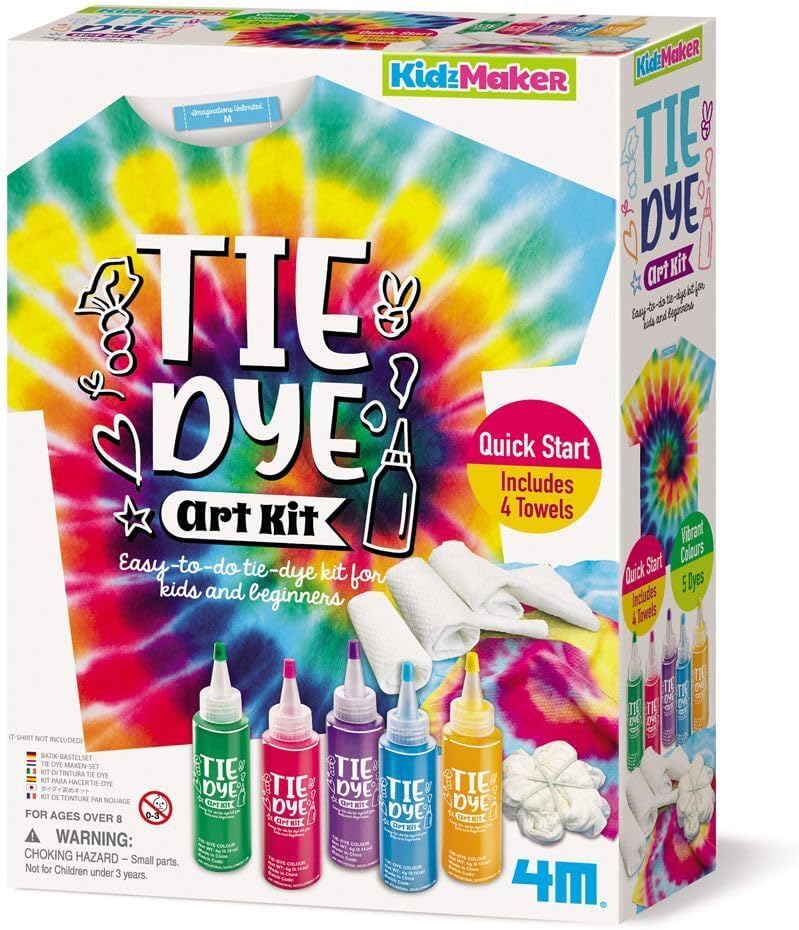 22% off on 4M Kidz Maker Tie Dye DIY Art Kit | OneDayOnly