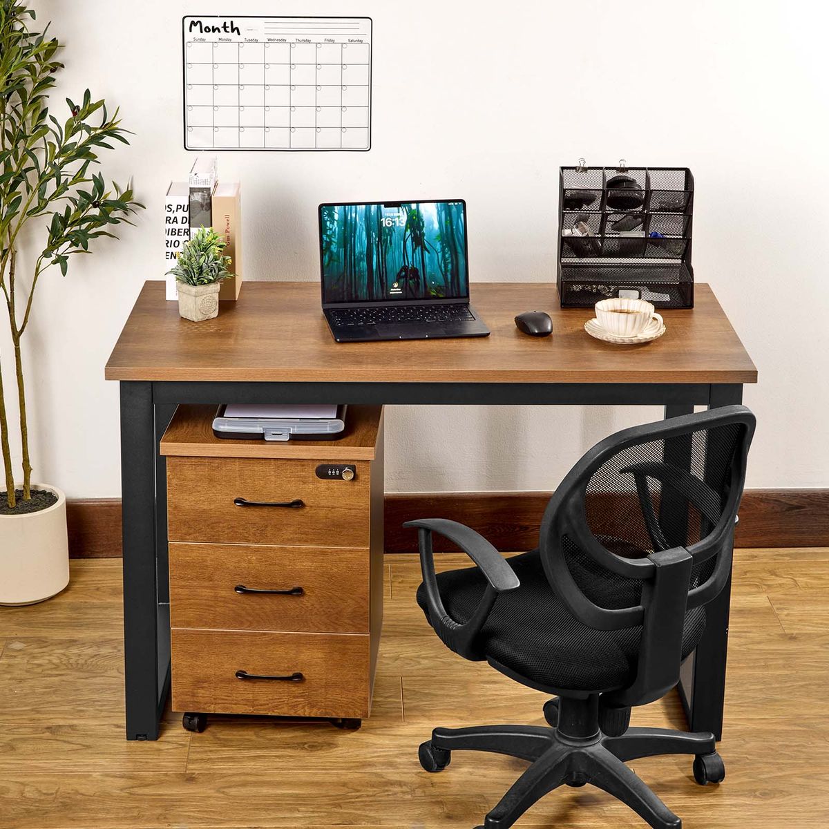 43% off on Chenshia Modern Wooden Office Desk | OneDayOnly