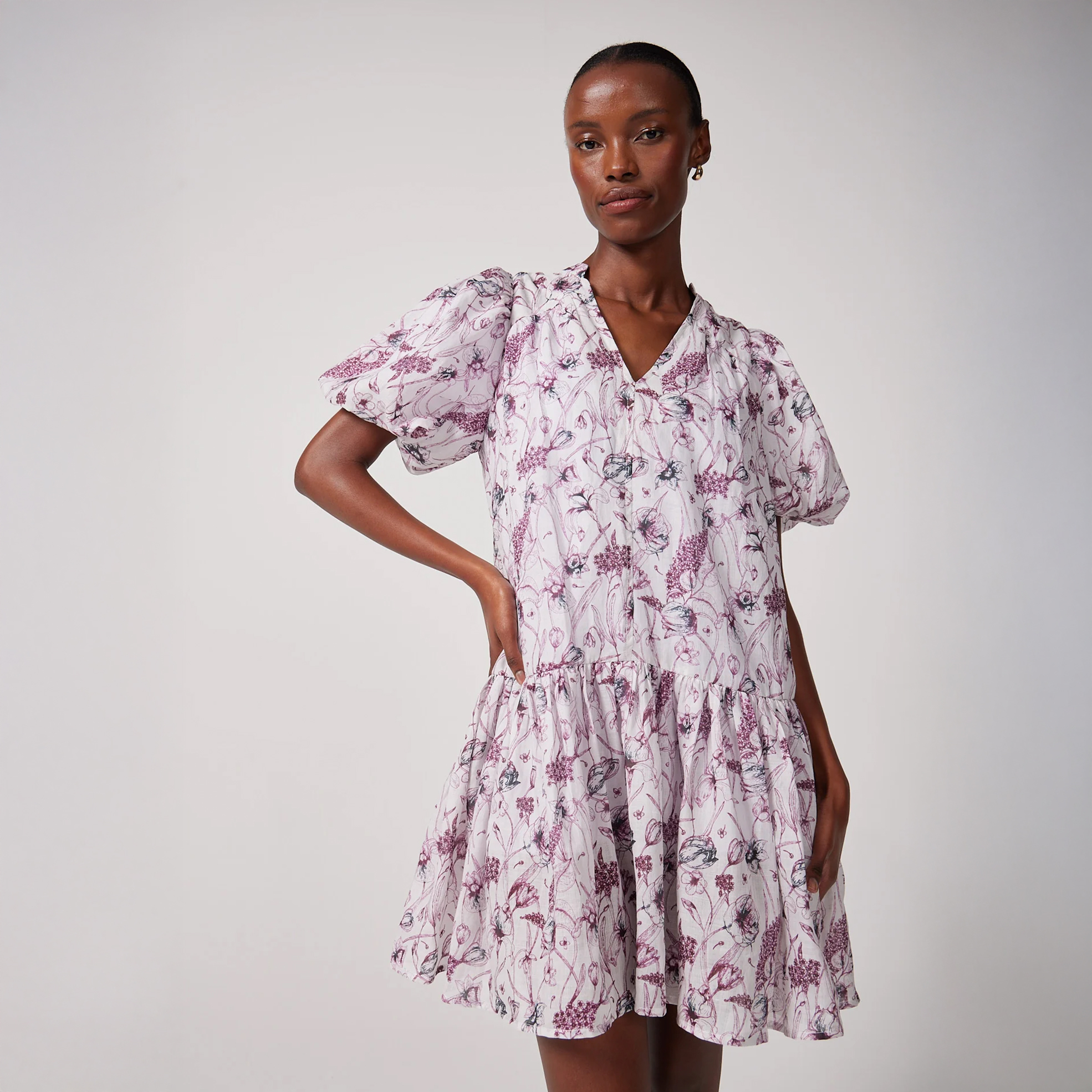 68% off on SMUDJ Ladies Dottie Smock Mini Dress | OneDayOnly
