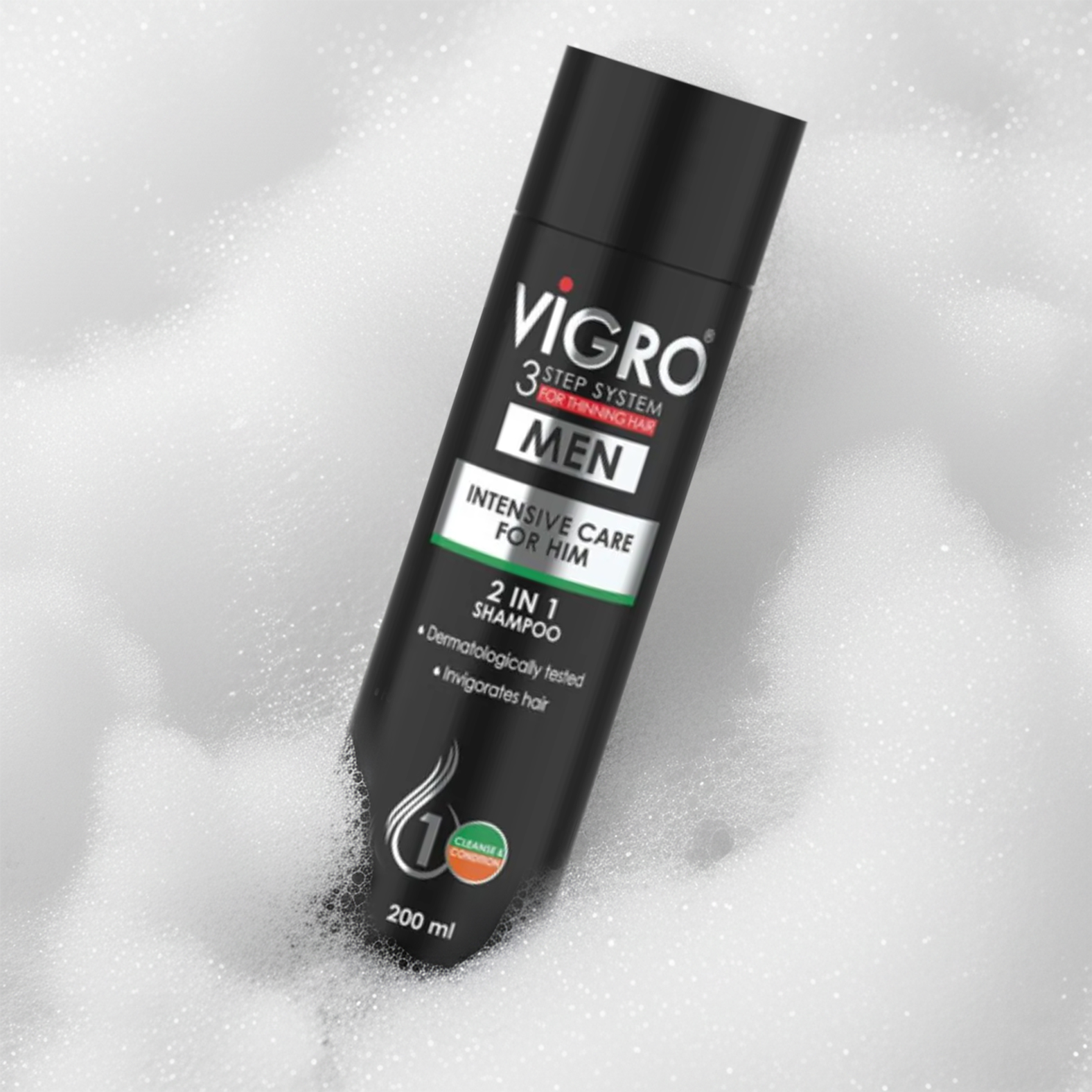 36% off on Vigro 2x 200ml Mens 2-in-1 Shampoos | OneDayOnly