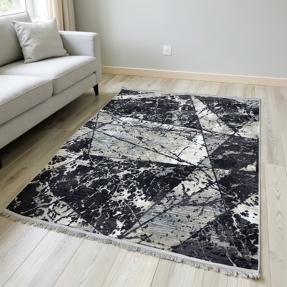 73% off on Retro Modern Triangle Mosaic Carpet | OneDayOnly
