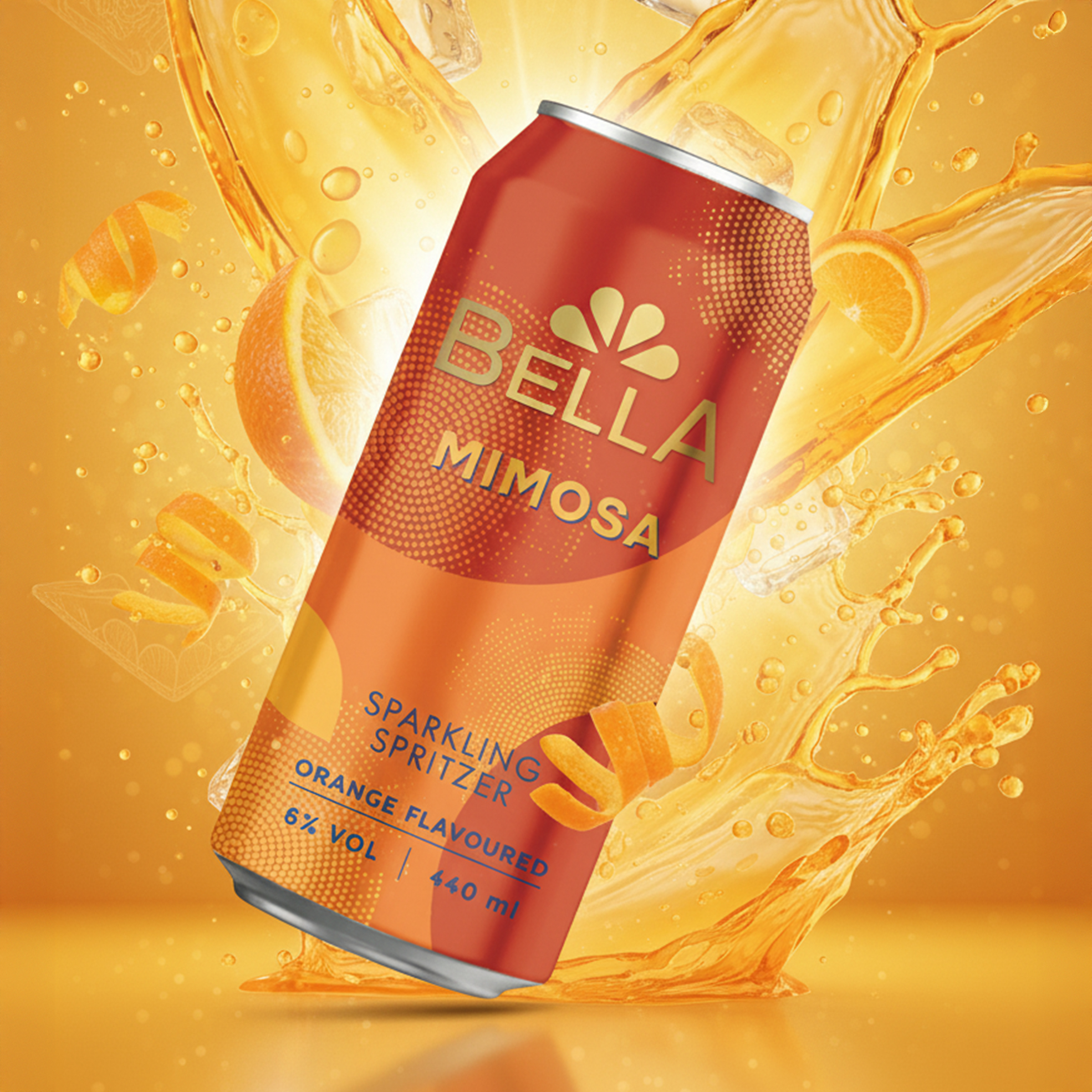 12% off on 24x 440ml Orange Spritzer Cans | OneDayOnly