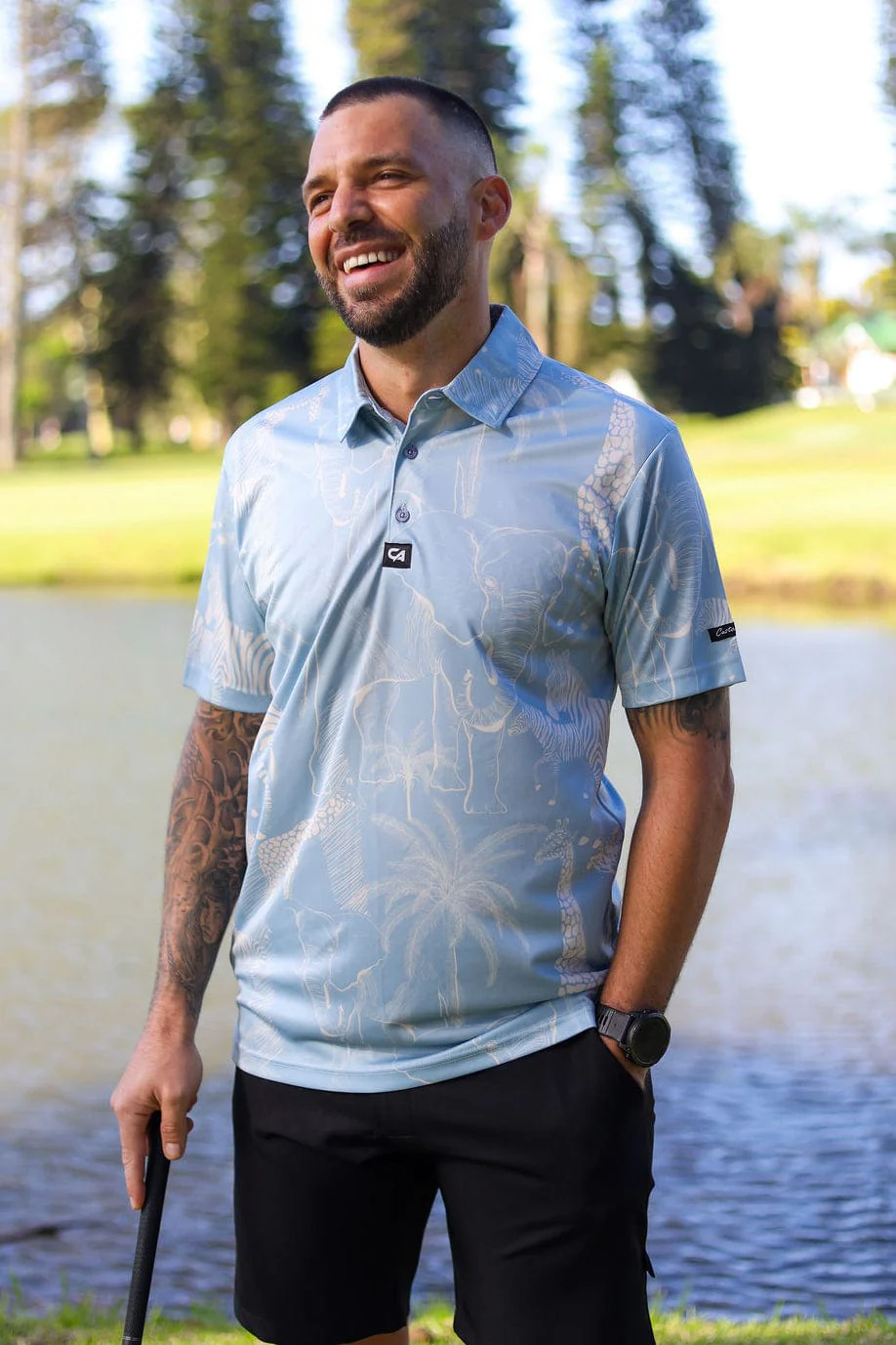 27% off on Men's Funky Golf Shirts | OneDayOnly