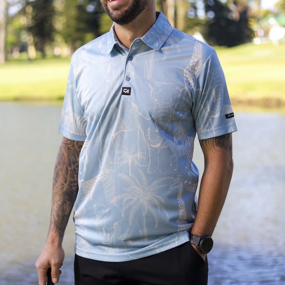 27% off on Men's Funky Golf Shirts | OneDayOnly