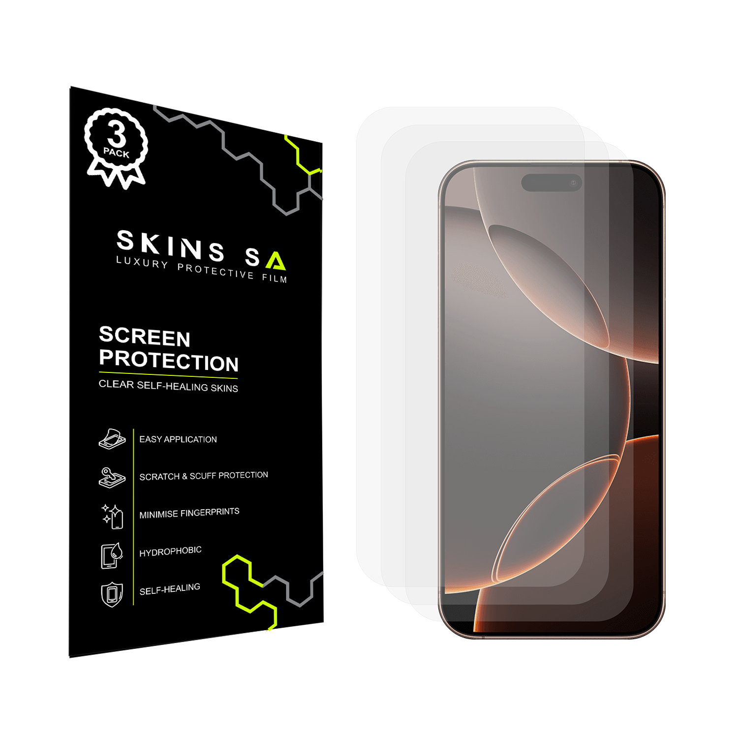 50% off on 3x Self-Healing Screen Protectors | OneDayOnly
