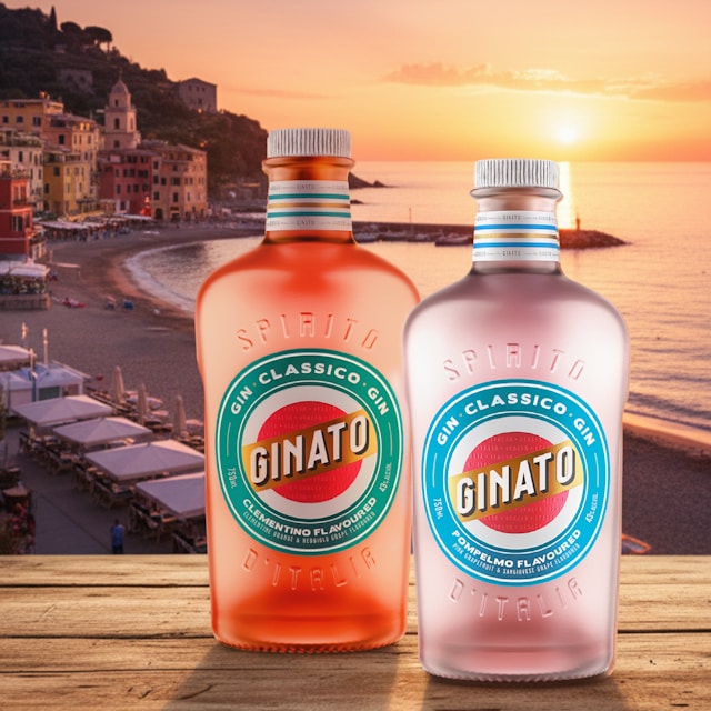 Ginato 2x 750ml Flavoured Italian Gins | OneDayOnly