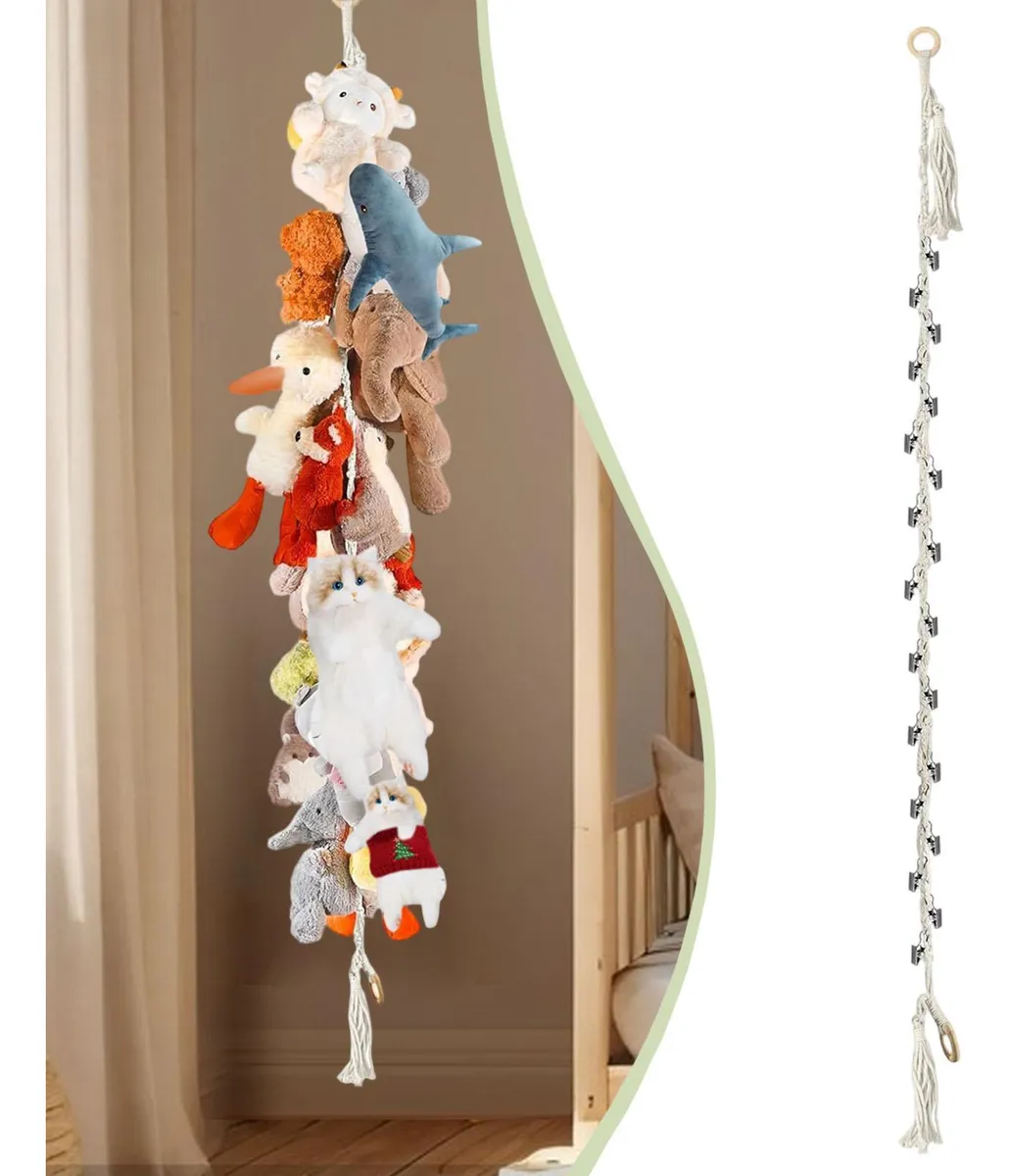 34% off on 2x Plush Toy Hangers with Clips | OneDayOnly