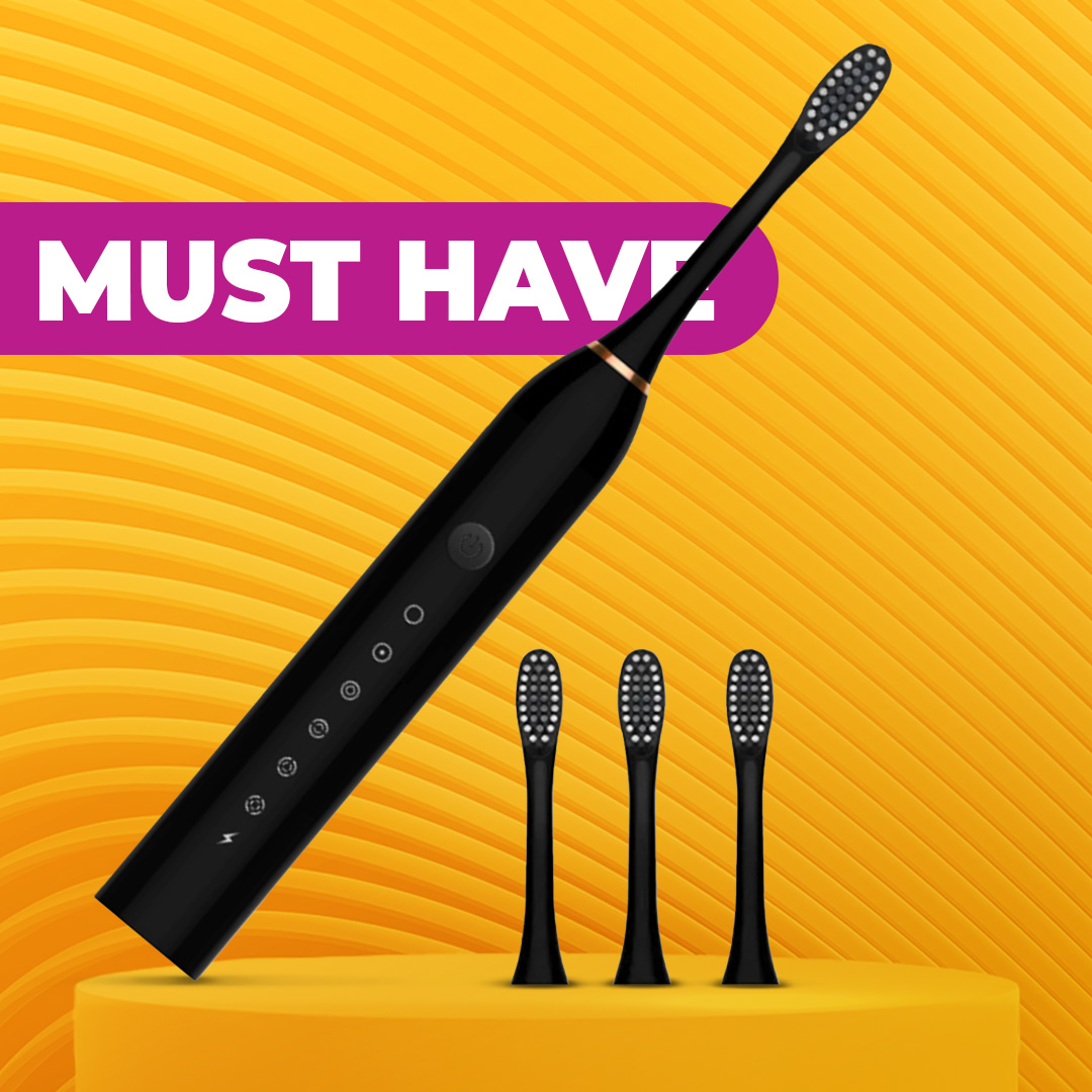 71% off on V90 Electric Toothbrush & 4 Heads | OneDayOnly