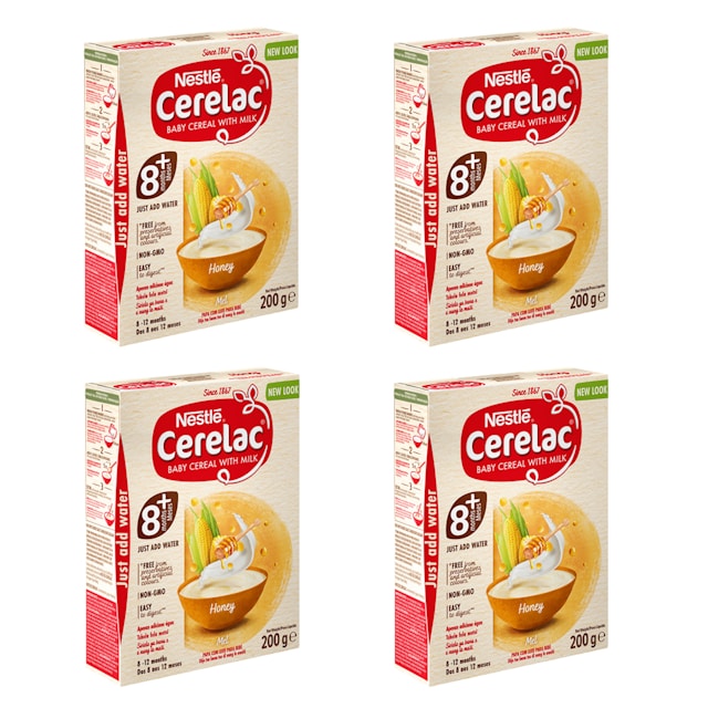 Nestlé 4x 200g Cerelac Baby Cereals | OneDayOnly