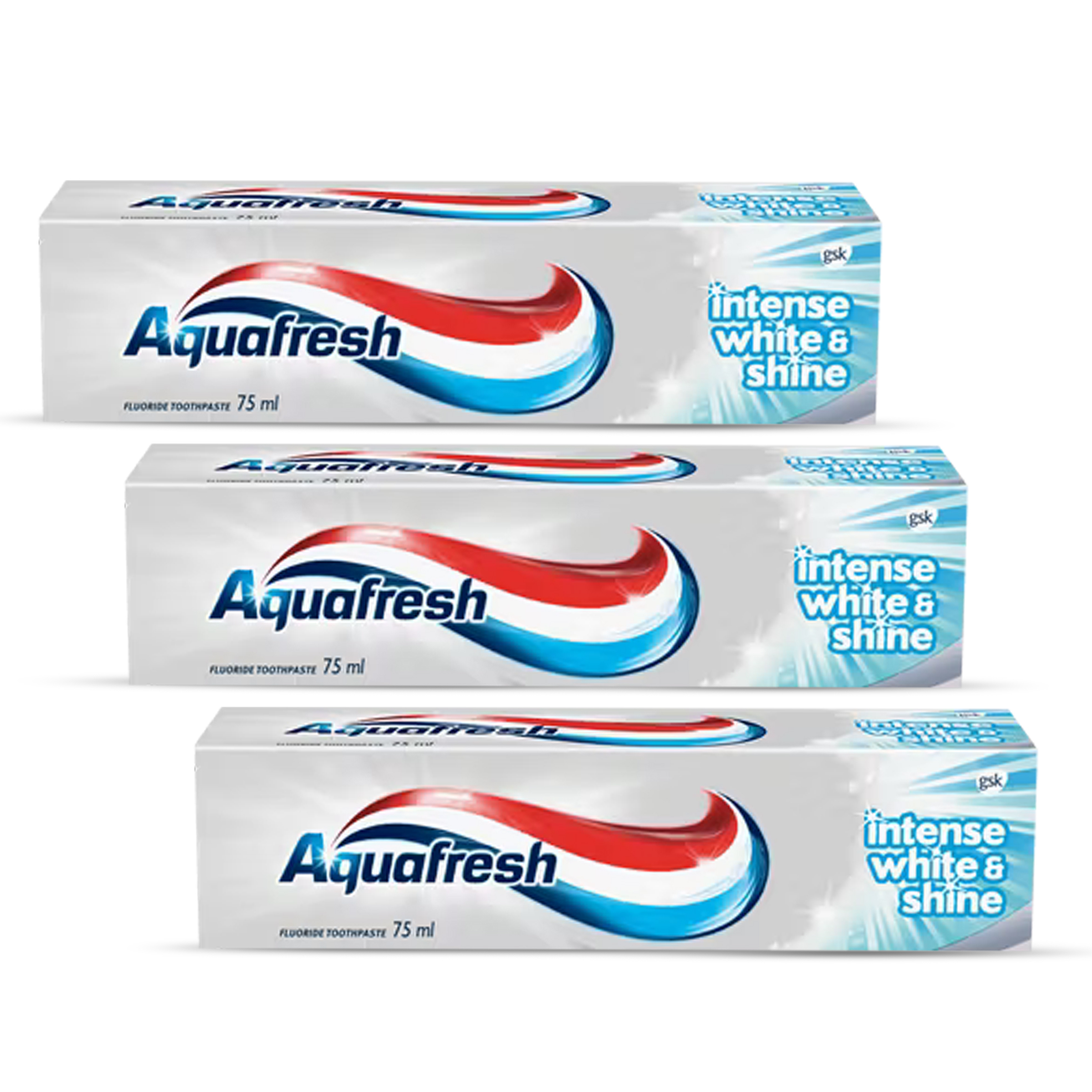 43% off on 3x 75ml White & Shine Toothpastes | OneDayOnly