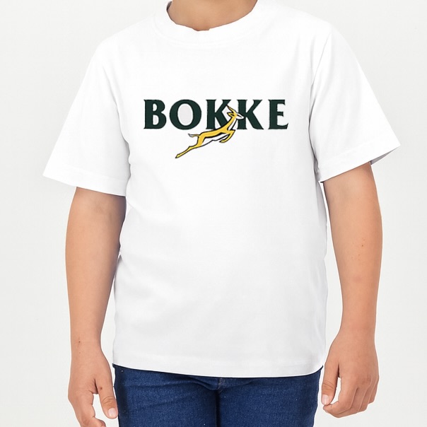 24% off on Kids Springboks White T-Shirt | OneDayOnly