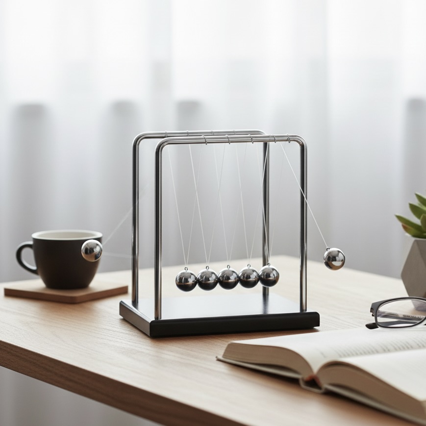 47% off on Mikamax Giant Newton's Cradle | OneDayOnly