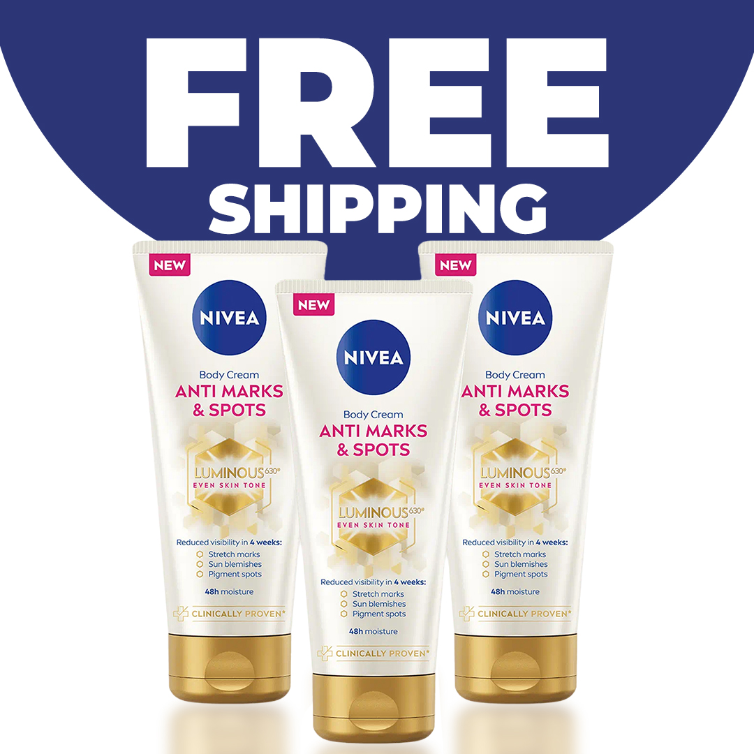 42% off on NIVEA 3x 200ml Luminous Body Creams | OneDayOnly