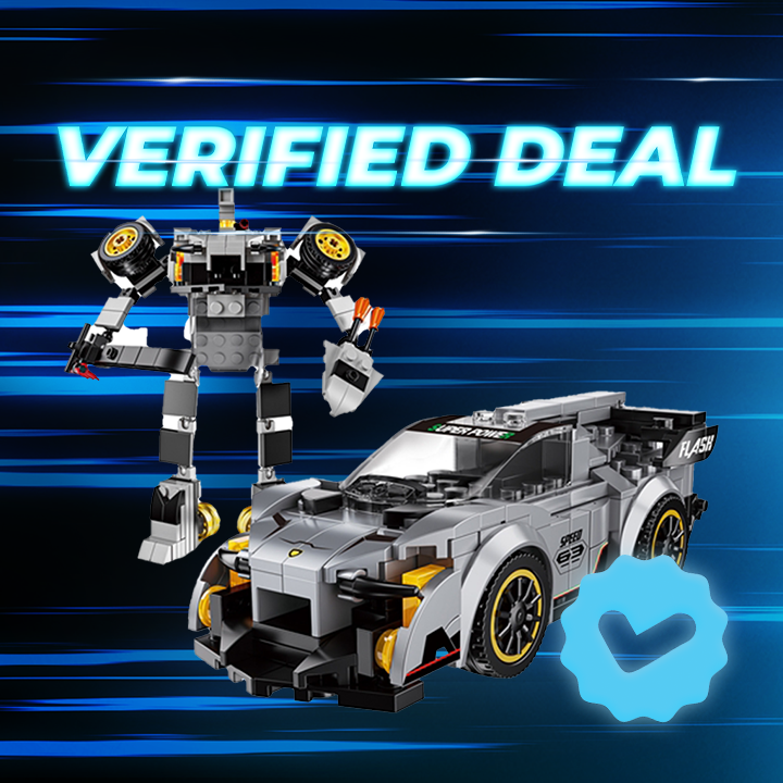 77% off on Building Blocks Racing Car | OneDayOnly