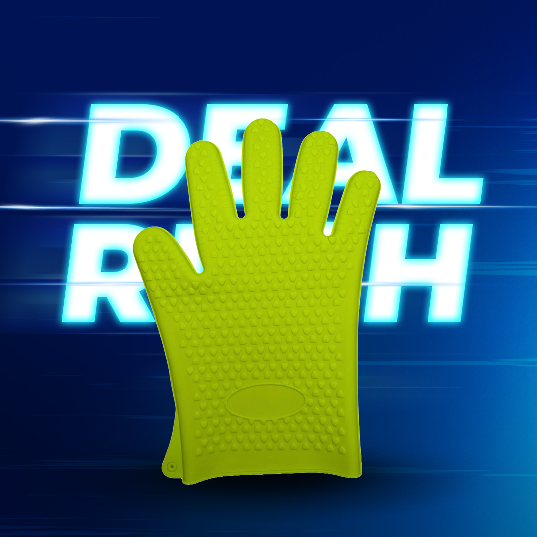 68% off on 2x Heat-Resistant Cooking Gloves | OneDayOnly