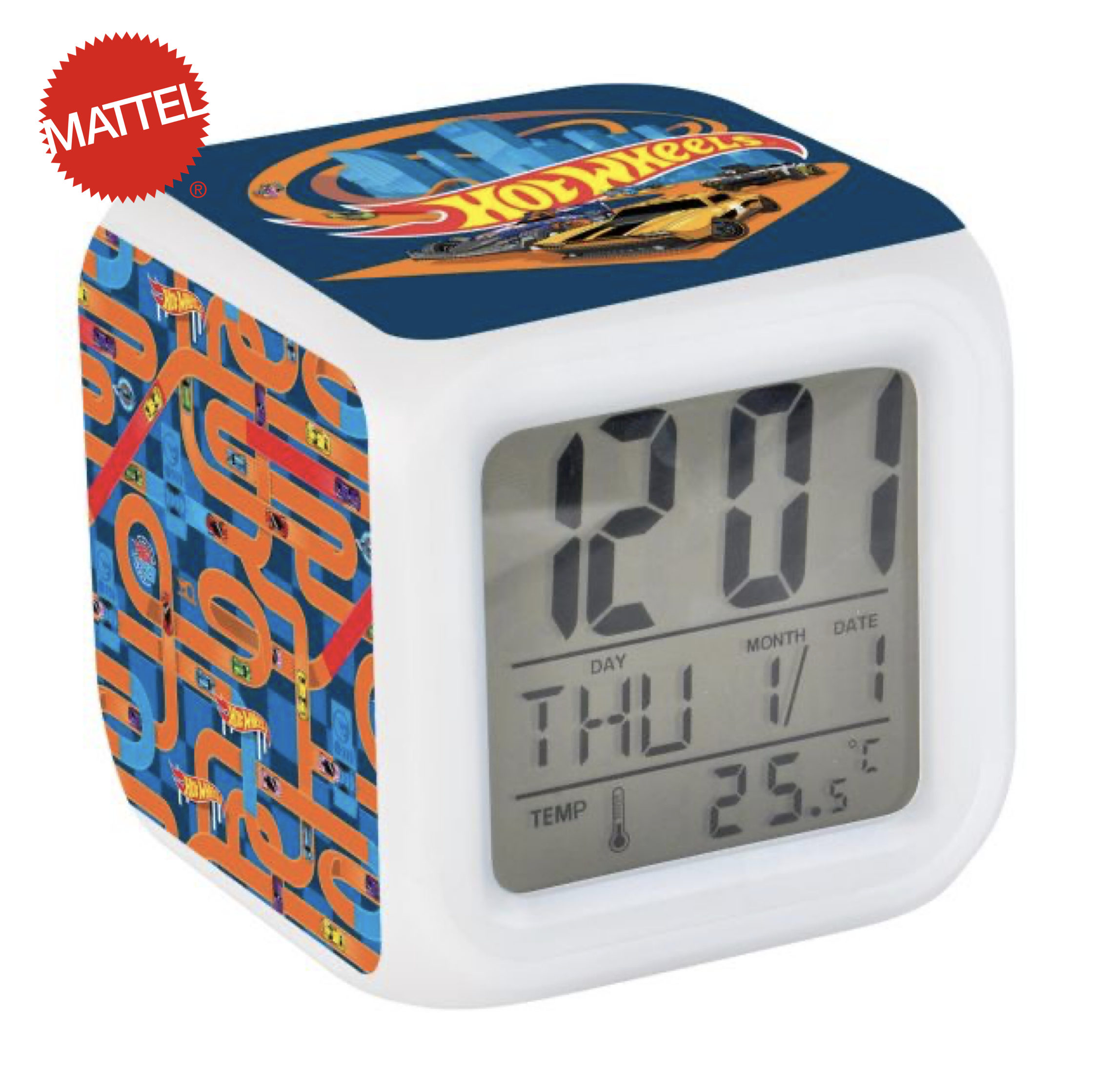 34% off on Hot Wheels or Barbie Digital Clock | OneDayOnly