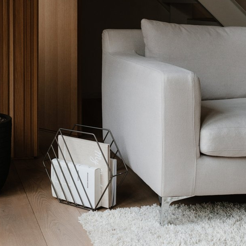 67% off on Zina Titanium Magazine Rack | OneDayOnly