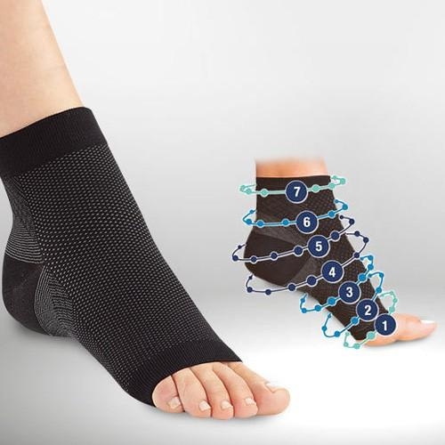 54% off on 2x Pairs Foot Compression Sleeves | OneDayOnly