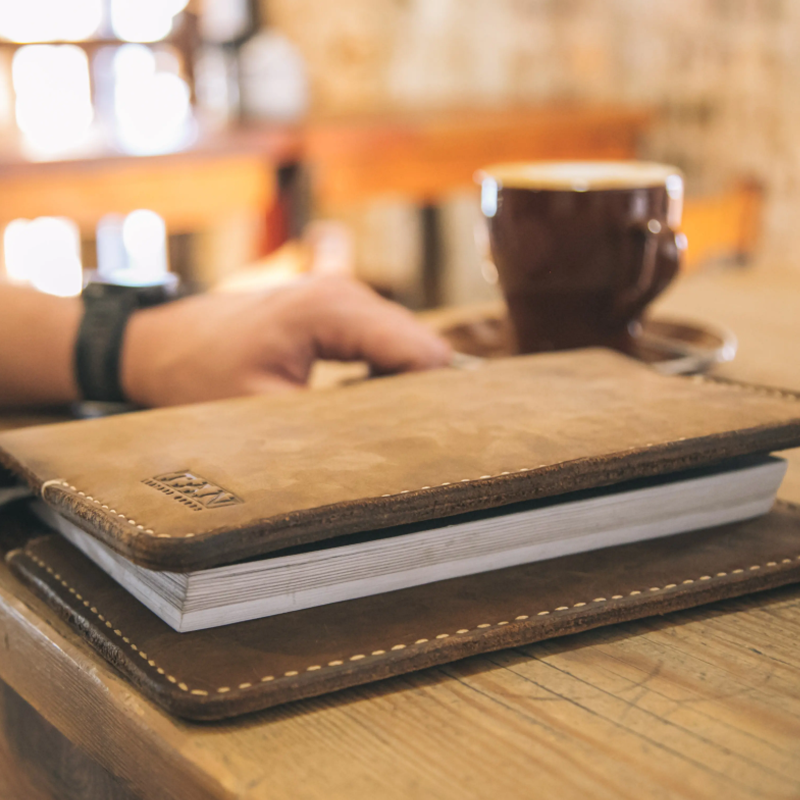 29% off on A5 Genuine Leather Notebook Cover | OneDayOnly
