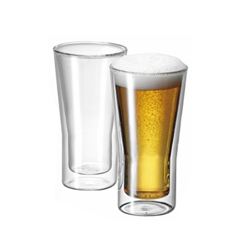 25% off on 2x 350ml Uno Twin Wall Beer Glasses | OneDayOnly
