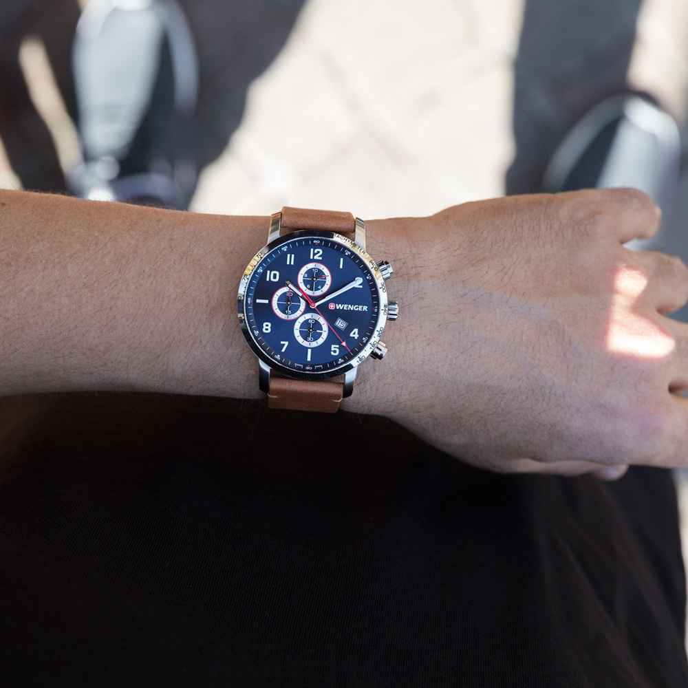 57% off on Wenger Men's Attitude Chrono Watch | OneDayOnly