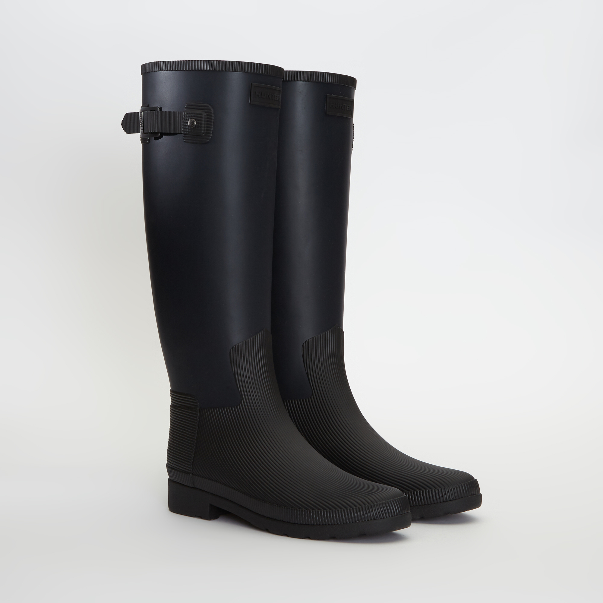 R400 off on Hunter Refined Block Tall Boots | OneDayOnly