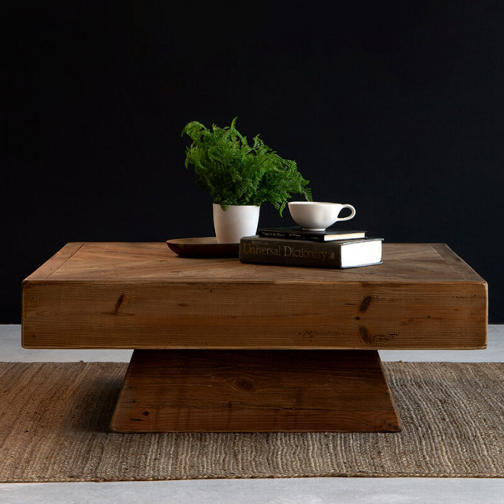 R1,400 off on Axis Square Pine Coffee Table | OneDayOnly