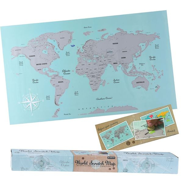 34% off on WriteWell World Scratch Map | OneDayOnly